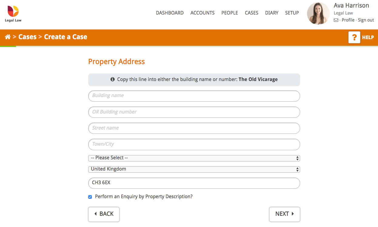 Create a Conveyancing Case from an Existing Quote - Hoowla User Guides