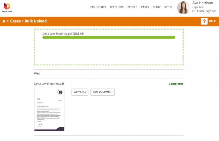 How to Bulk Upload Documents & Add Them to A Case Using OCR – Hoowla User Guides