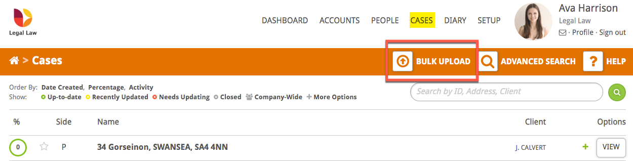 How to Bulk Upload Documents & Add Them to A Case Using OCR - Hoowla User Guides