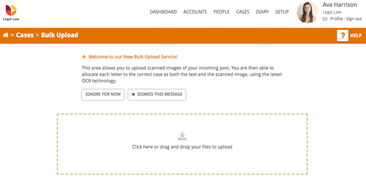 How to Bulk Upload Documents & Add Them to A Case Using OCR - Hoowla User Guides