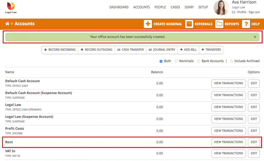 Add a Nominal - Hoowla User Guides