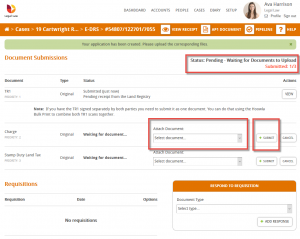 How to Submit to the Land Registry using e-DRS – Hoowla User Guides