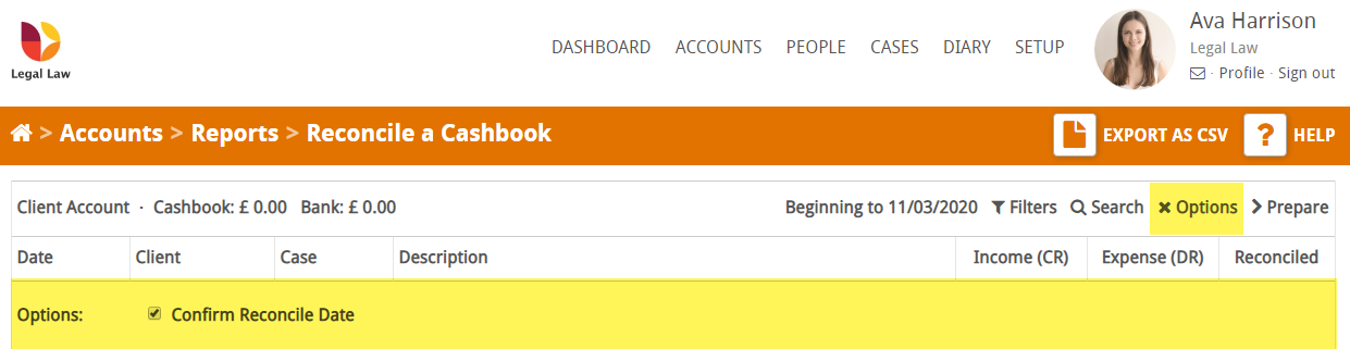 How to Reconcile Client and Office Accounts in Hoowla – Hoowla User Guides
