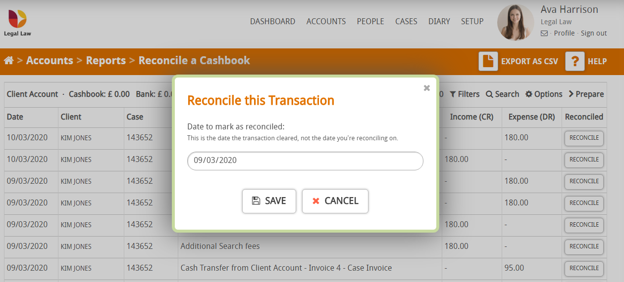 How to Reconcile Client and Office Accounts in Hoowla – Hoowla User Guides