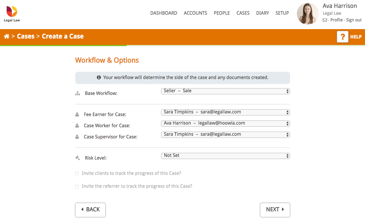 How to Generate a Conveyancing Quote and Create a Case – Hoowla User Guides