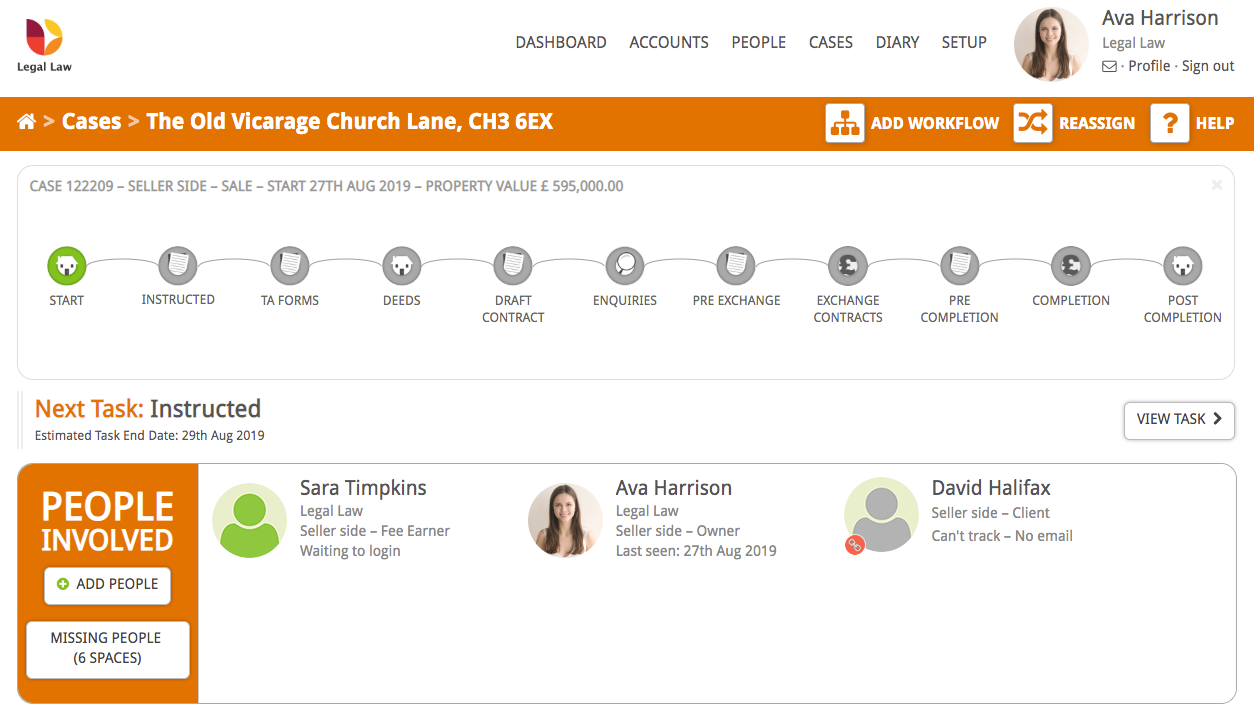 How to Generate a Conveyancing Quote and Create a Case – Hoowla User Guides