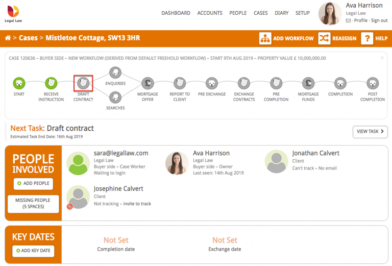 Add a Document Template to a Case Using the Attach Document Button ...