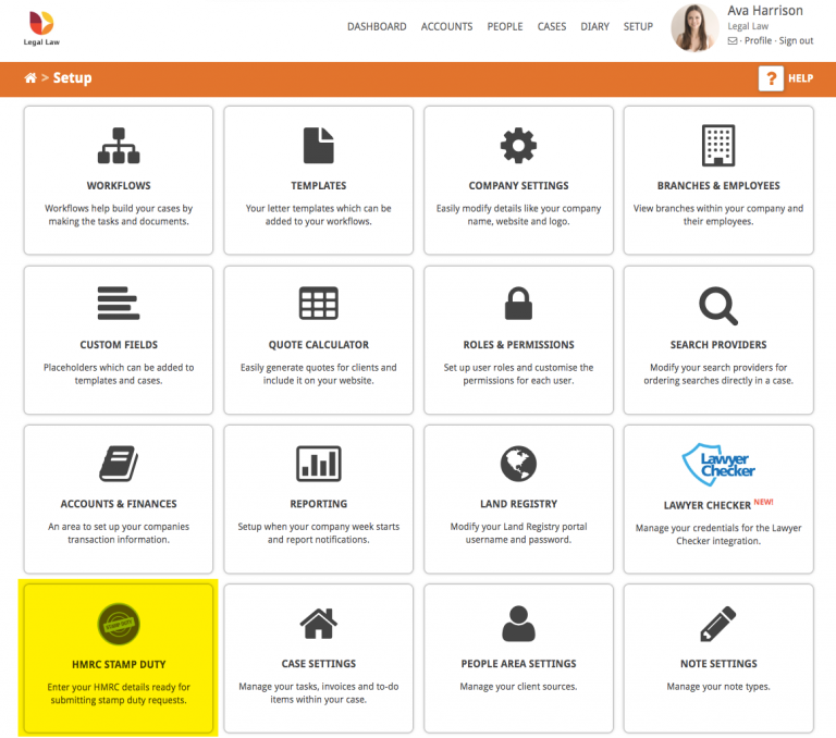 How to Set up Stamp Duty (SDLT) Submissions in Hoowla - Hoowla User Guides
