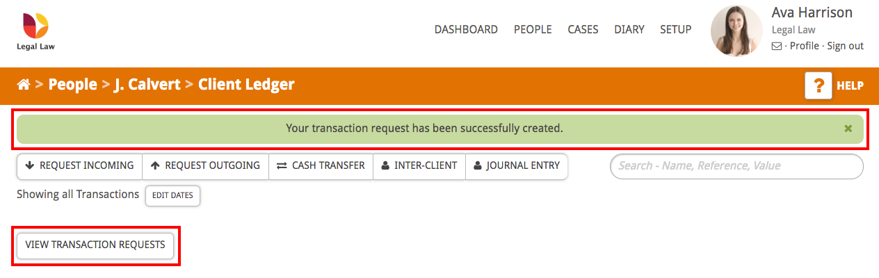 How to post a transaction request (e-chit) - Hoowla User Guides