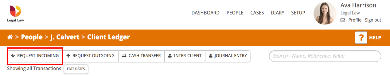 How to post a transaction request (e-chit) - Hoowla User Guides