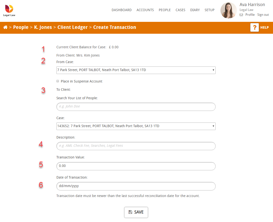 How to Complete an Inter-client Transfer - Hoowla User Guides