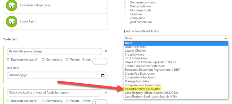 How to activate the Apportionment Calculator on a milestone - Hoowla ...