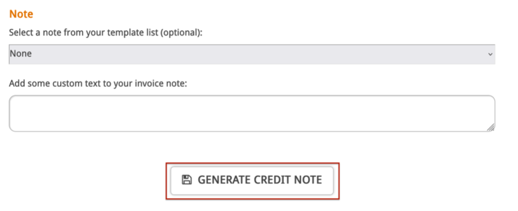 How to Credit Note an Invoice